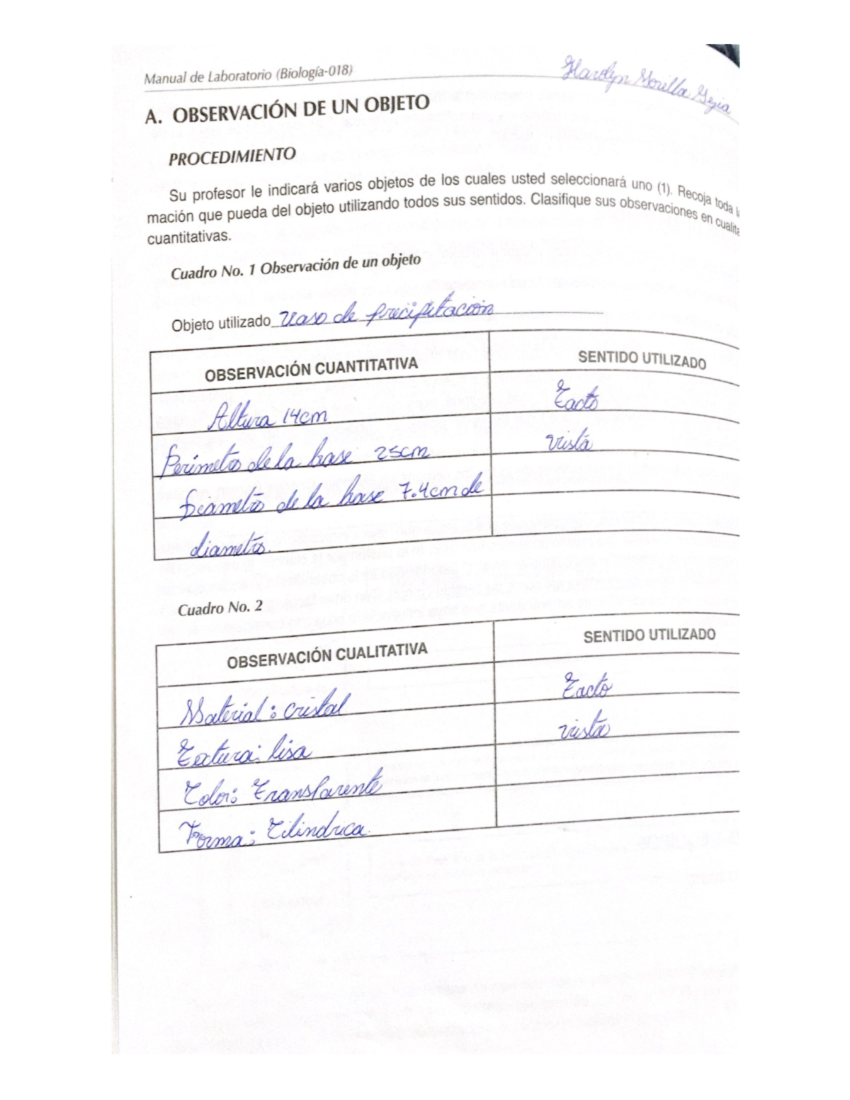 Práctica 1 Del Método Científico - Letras 011-12 - Studocu