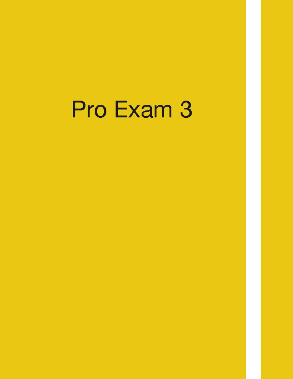 Pro Exam 3 - Professional Nursing Exam 3 Study Guide - Pro Exam 47 ...