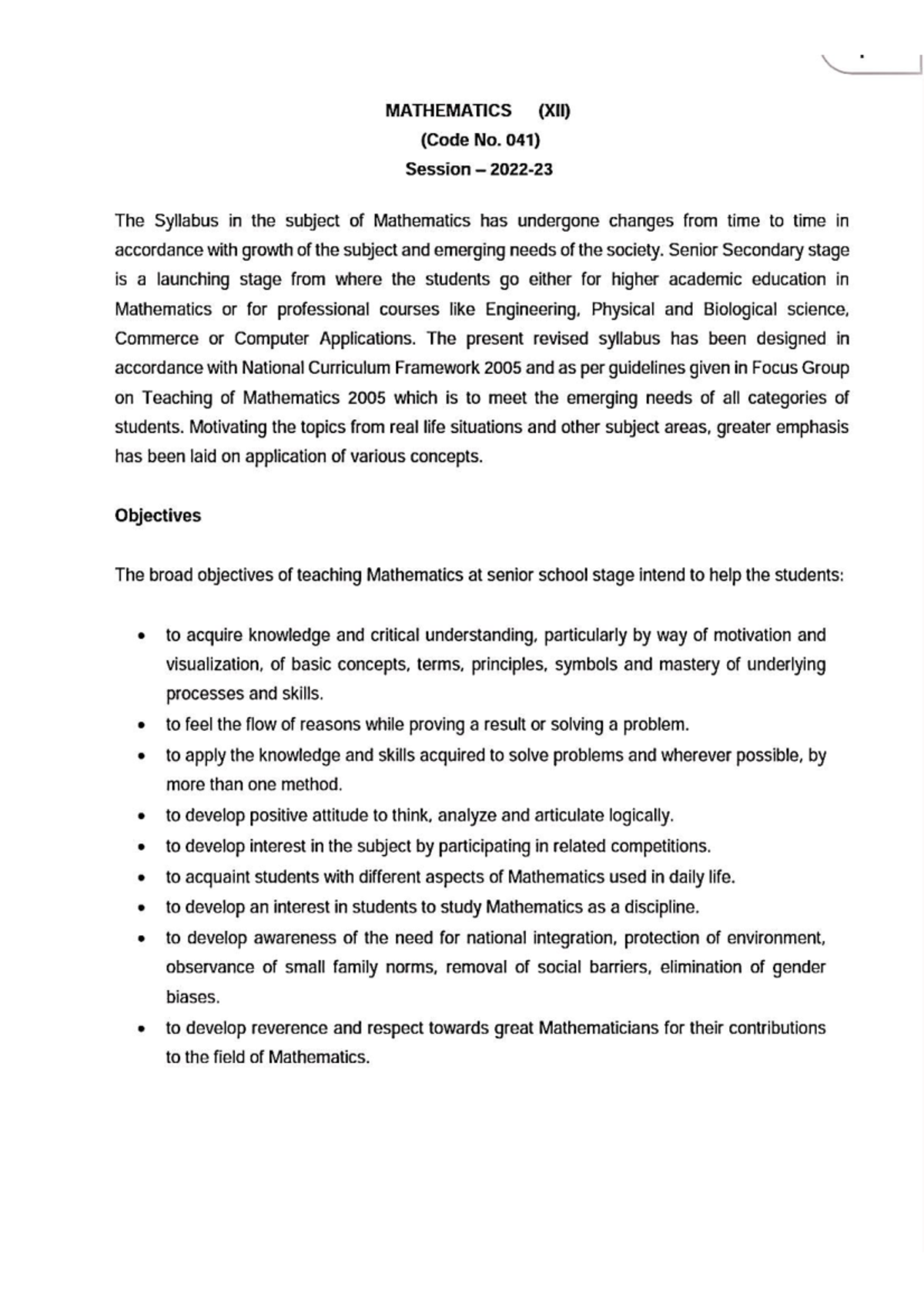 CBSE 12 class mathematics - Studocu