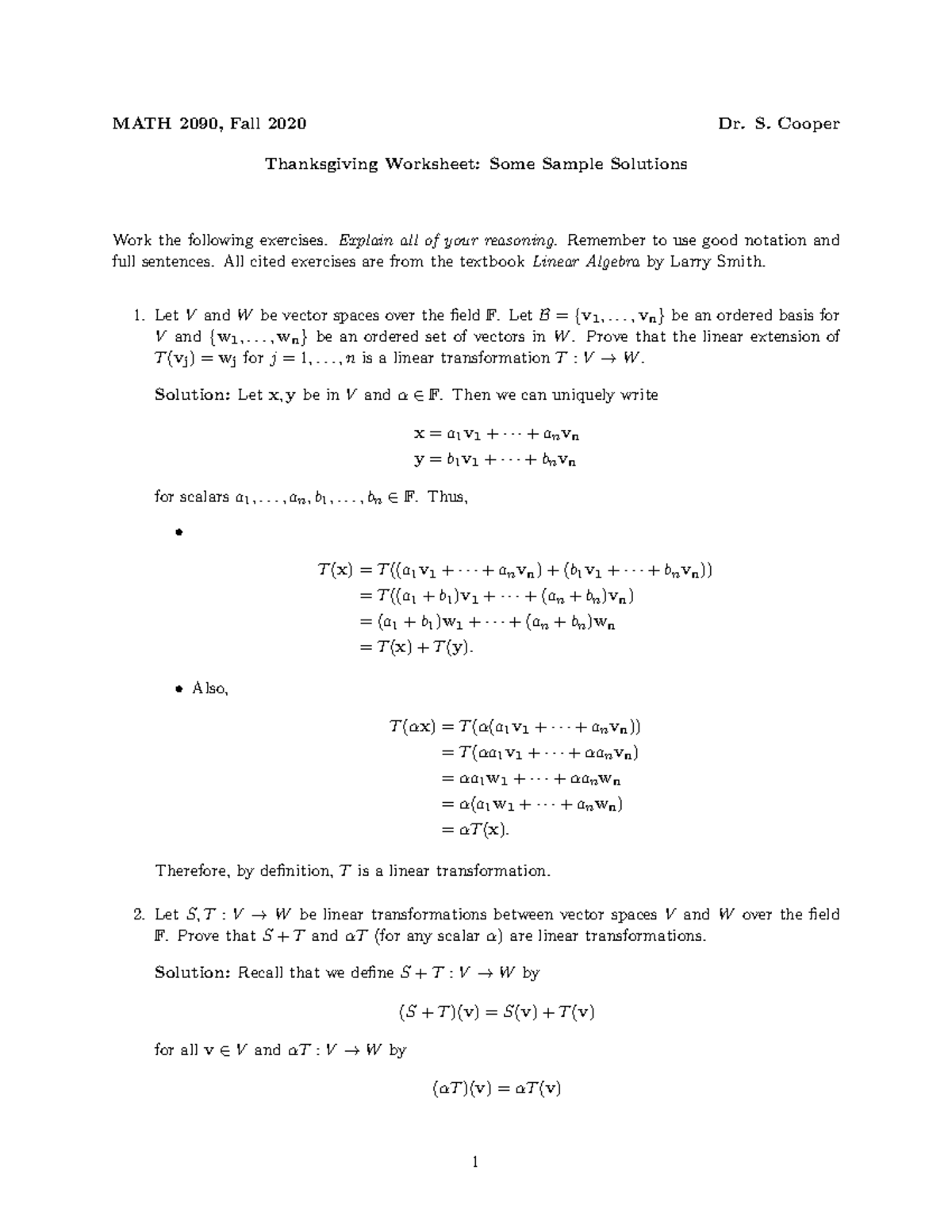 Math 2090 fall20 worksheet 4 - MATH 2090, Fall 2020 Dr. S. Cooper ...