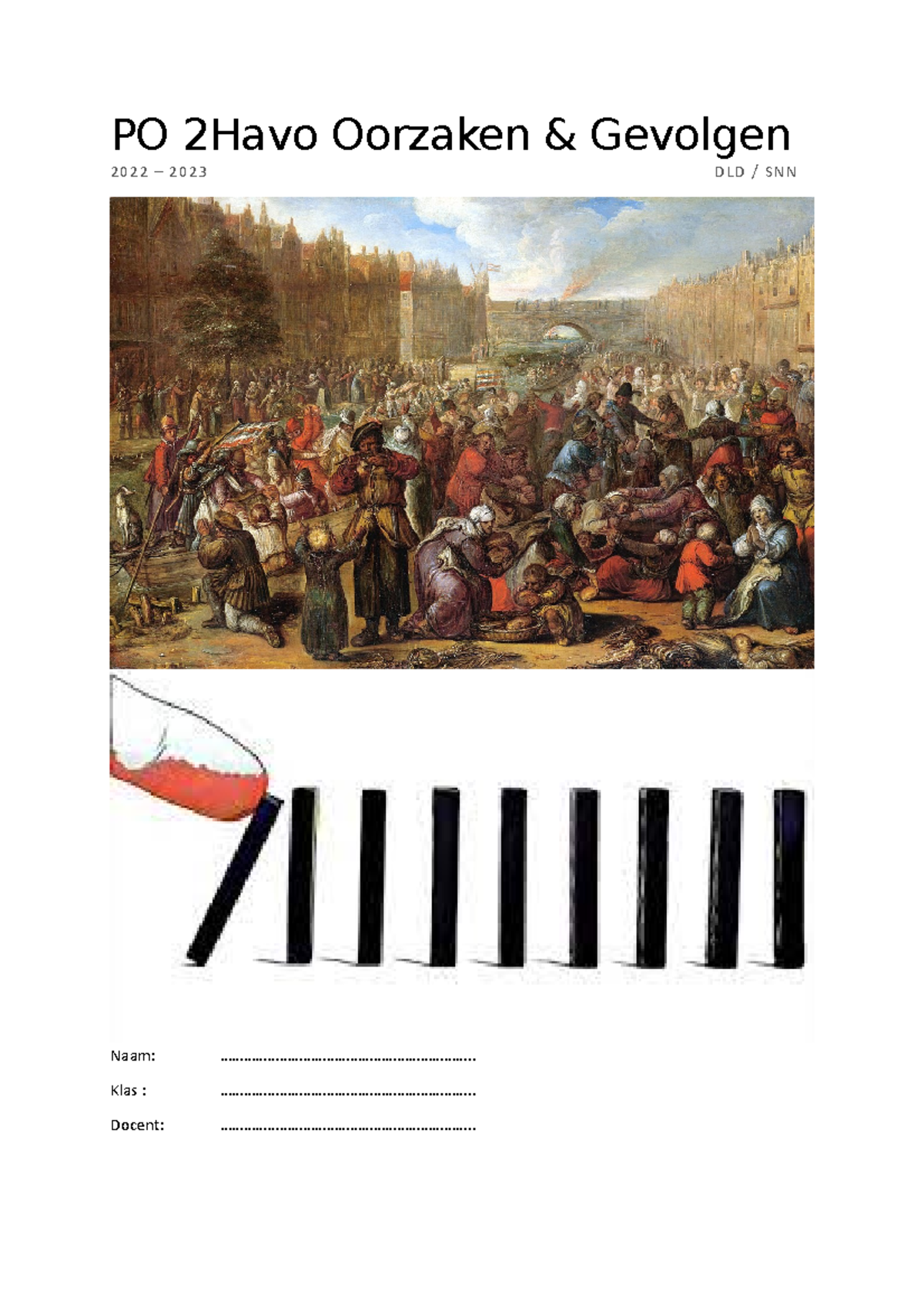 PO 2Havo Oorzaken en gevolgen - PO 2Havo Oorzaken & Gevolgen 2022 ...