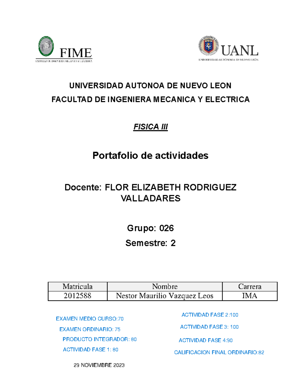 A2023 IMA FIS3 GPO026 2012 588 - UNIVERSIDAD AUTONOA DE NUEVO LEON ...