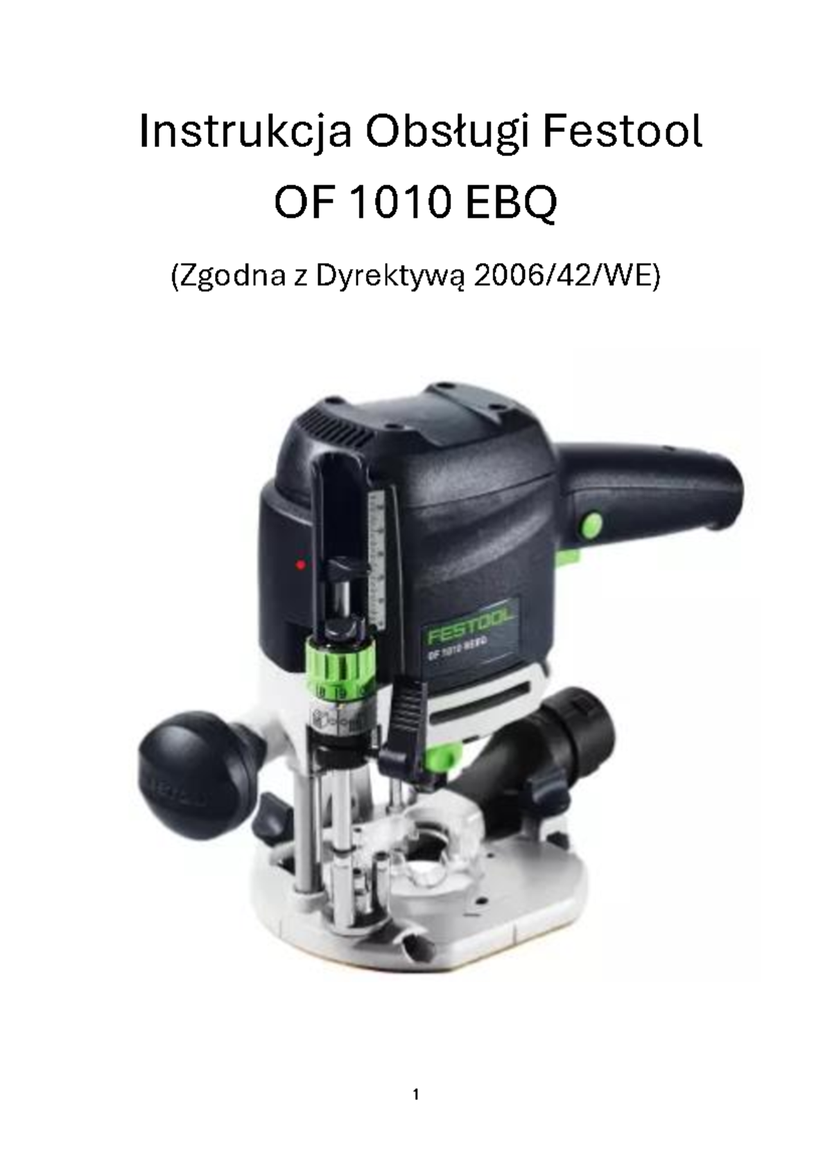 Instrukcja%20Obs%C5%82ugi%20Festool%20OF%2010 10%20EBQ%20(Zgodna%20z ...