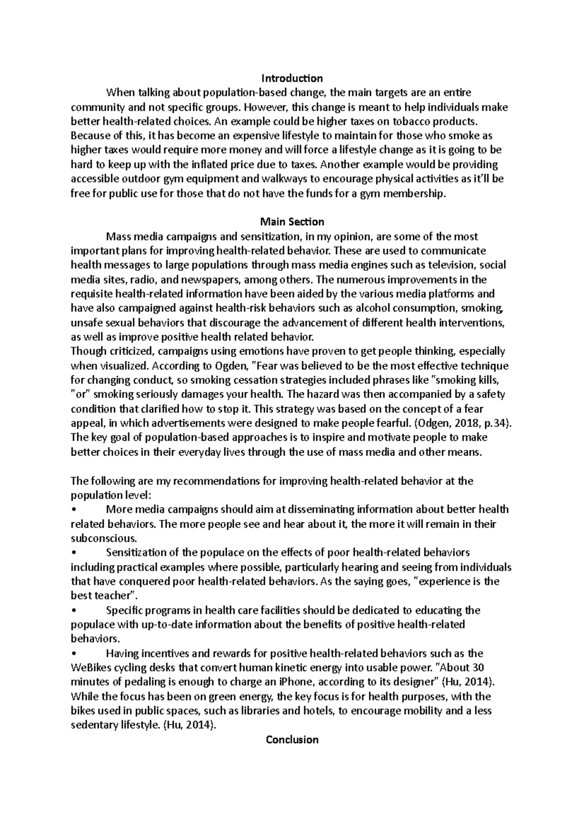 Introduction - Sociology assignment - Introduction When talking about ...