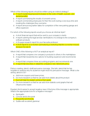Comm205-ch7 - Comm205-ch7 summary - Writing E-mail Messages and Memos ...