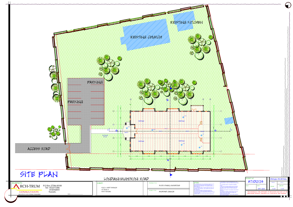 Siwot Church - GSPublisherVersion 0.0. RCH-TRUM CONSULTANTS Project No. Drawing No. Revision No ...