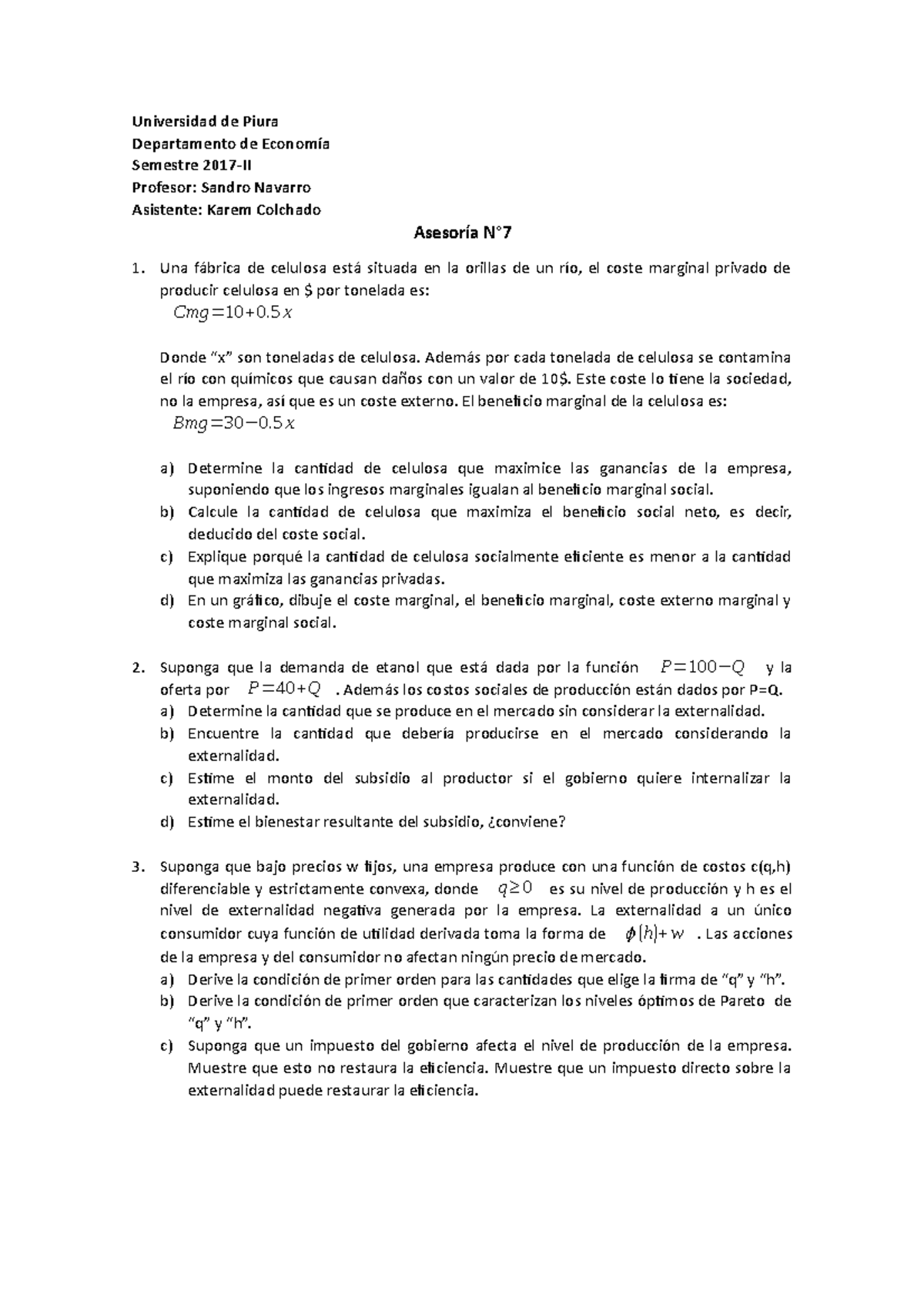 Asesoria 7 equi - Profesor Sandro Navarro - Universidad de Piura ...