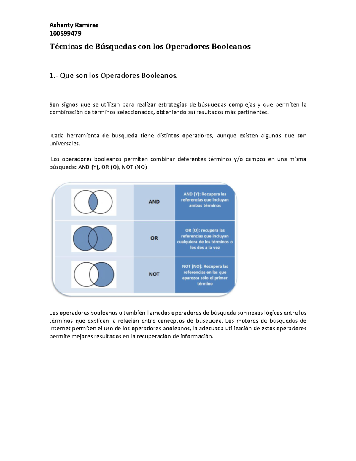 Operadores Booleanos - Lectura - Tecn Inform E Invest en Salud - UASD ...