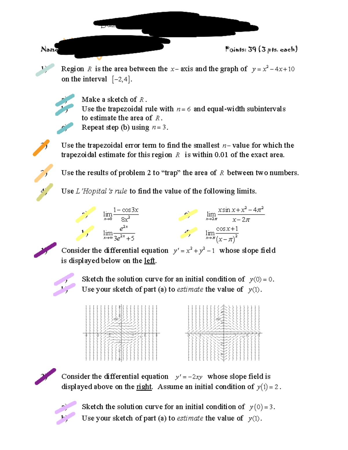 -Homework-33- Ball High School Dual Credit & Advance Placement Calculus ...