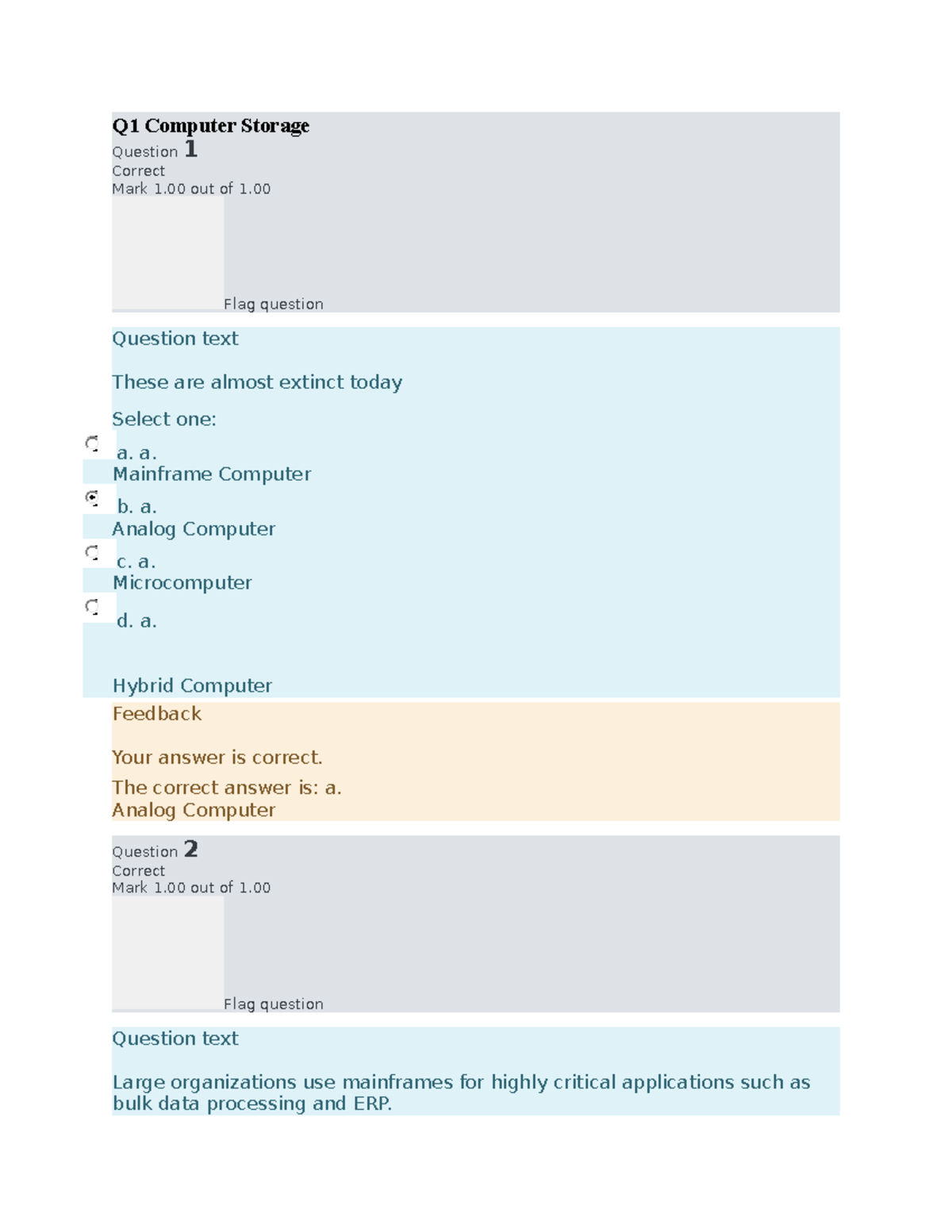 Common Competency-Perform Computer Operations quiz - Q1 Computer ...