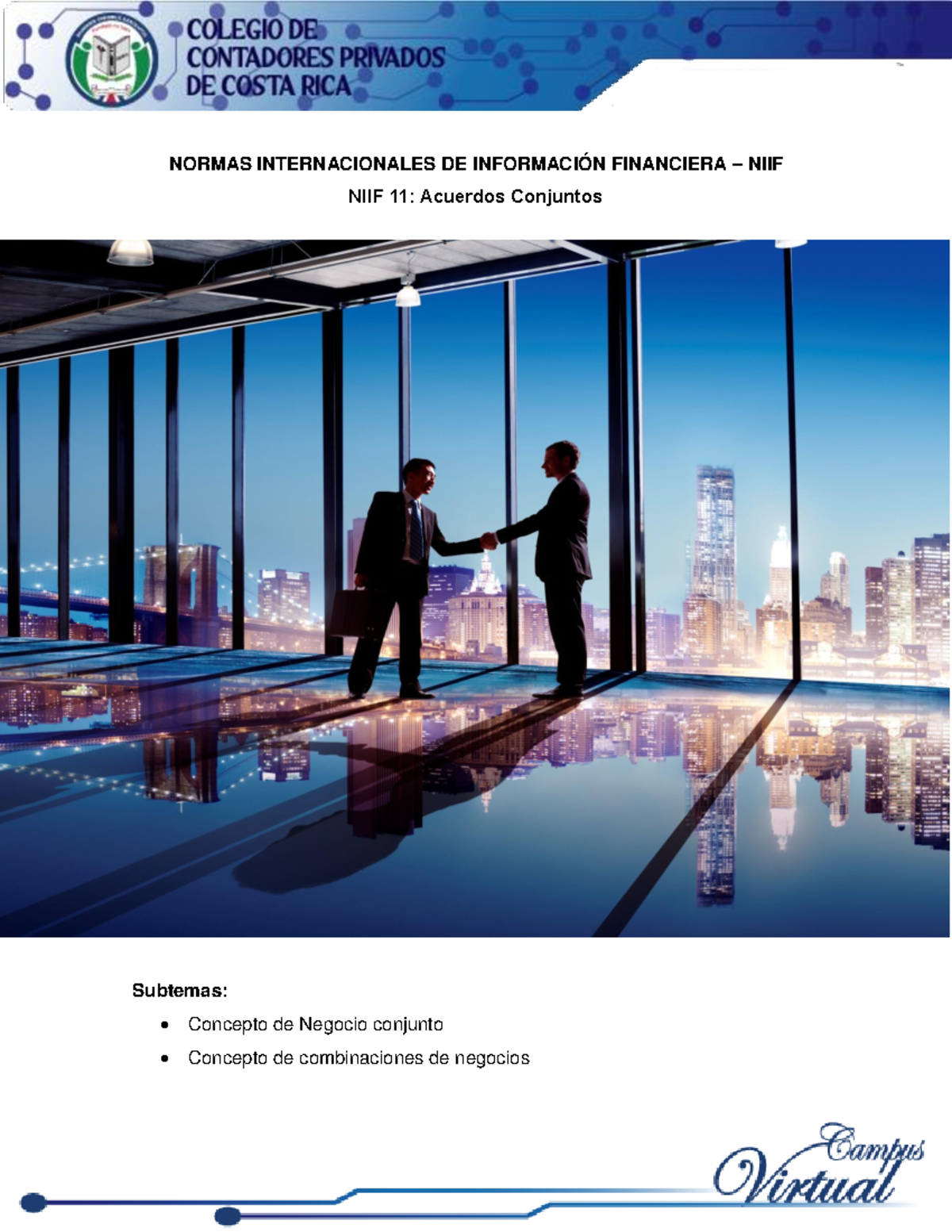 R2 M3 S4 Niif 11 - RESUMEN DE NORMA - NORMAS INTERNACIONALES DE ...