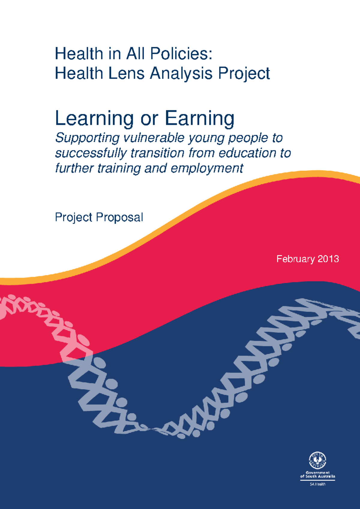 Health Project Proposal Sample - Health in All Policies: Health Lens ...