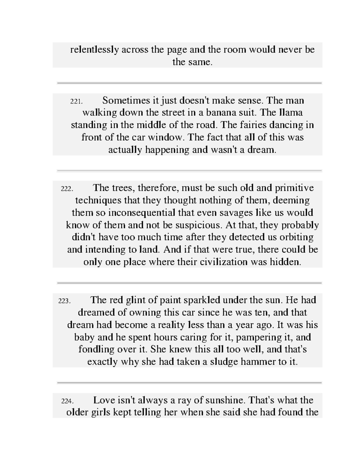 Spinning over the flight-68 - relentlessly across the page and the room ...