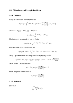 Lecture-3 - Lecture 3 notes on Laplace transform - 3 Existence of ...