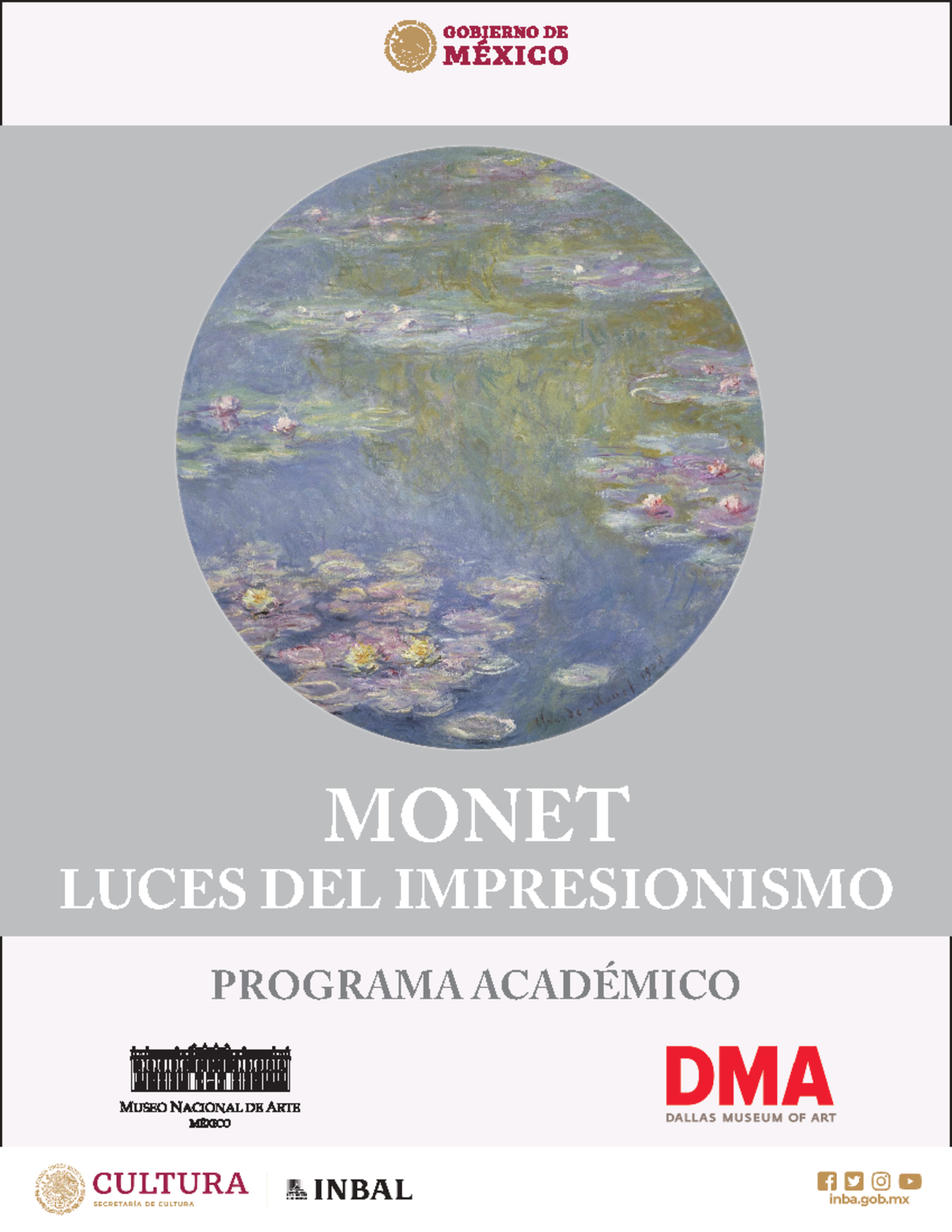 Luces Del Impresionismo Dossier - PROGRAMA ACADÉMICO MONET LUCES DEL ...