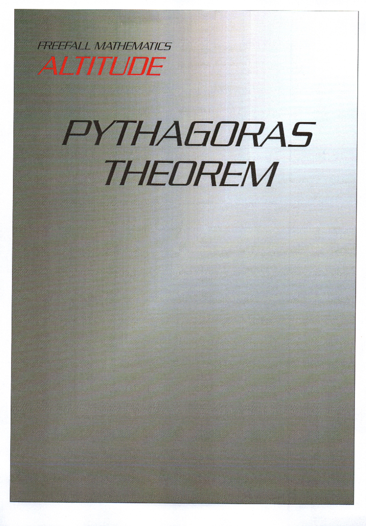 Pythagoras Theorem Booklet - Studocu