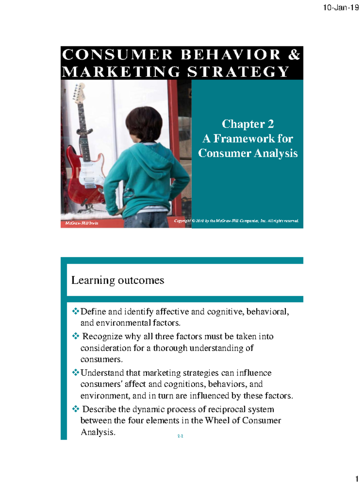 Chap002 A-Framework-for-Consumer-Analysis - Chapter 2 A Framework for ...