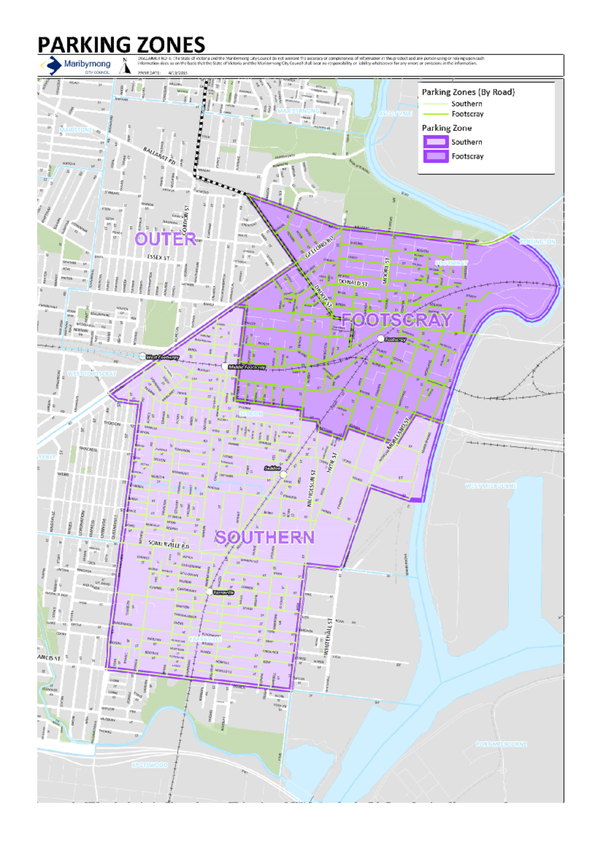 Parking Zone Map 2015 1104 - CIVE1217 - Studocu