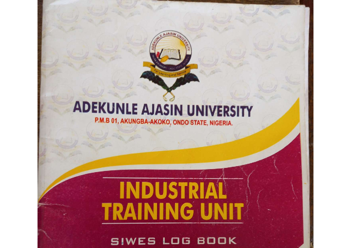 Siwes Logbook - KEKO - Report - Law of contract 2 - Studocu