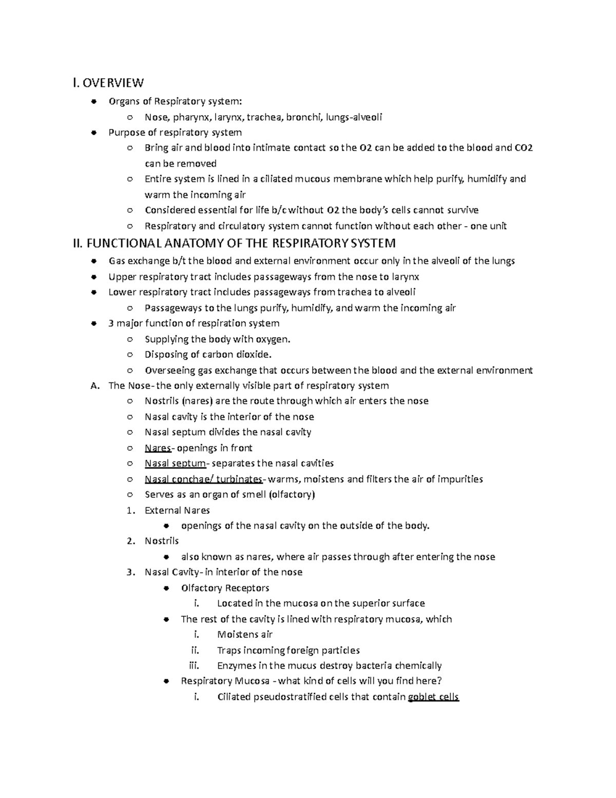 ALHS Lesson 9 - Health science prerequisites course detailed notes - I ...