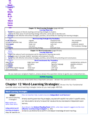 Module 4 Irregular Word Reading Guide - Emily Pringle Section III: Decoding and Word Recognition ...