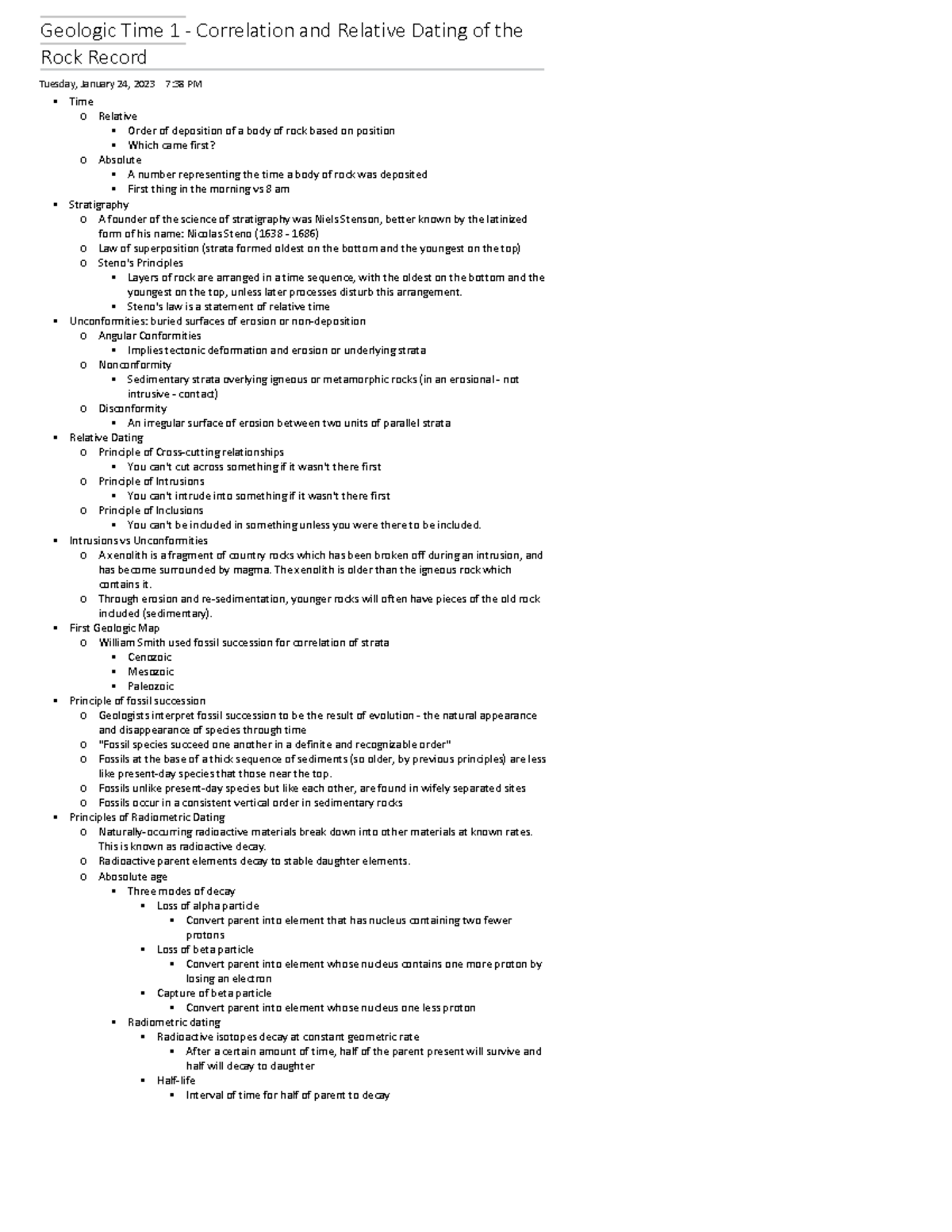 Earth Science Unit 1 Introduction To Mapping