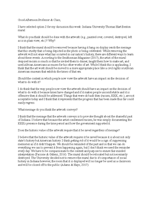 Assignment 2- critical thinking - Week Two Assignment: Journal Chamberlain University College of ...