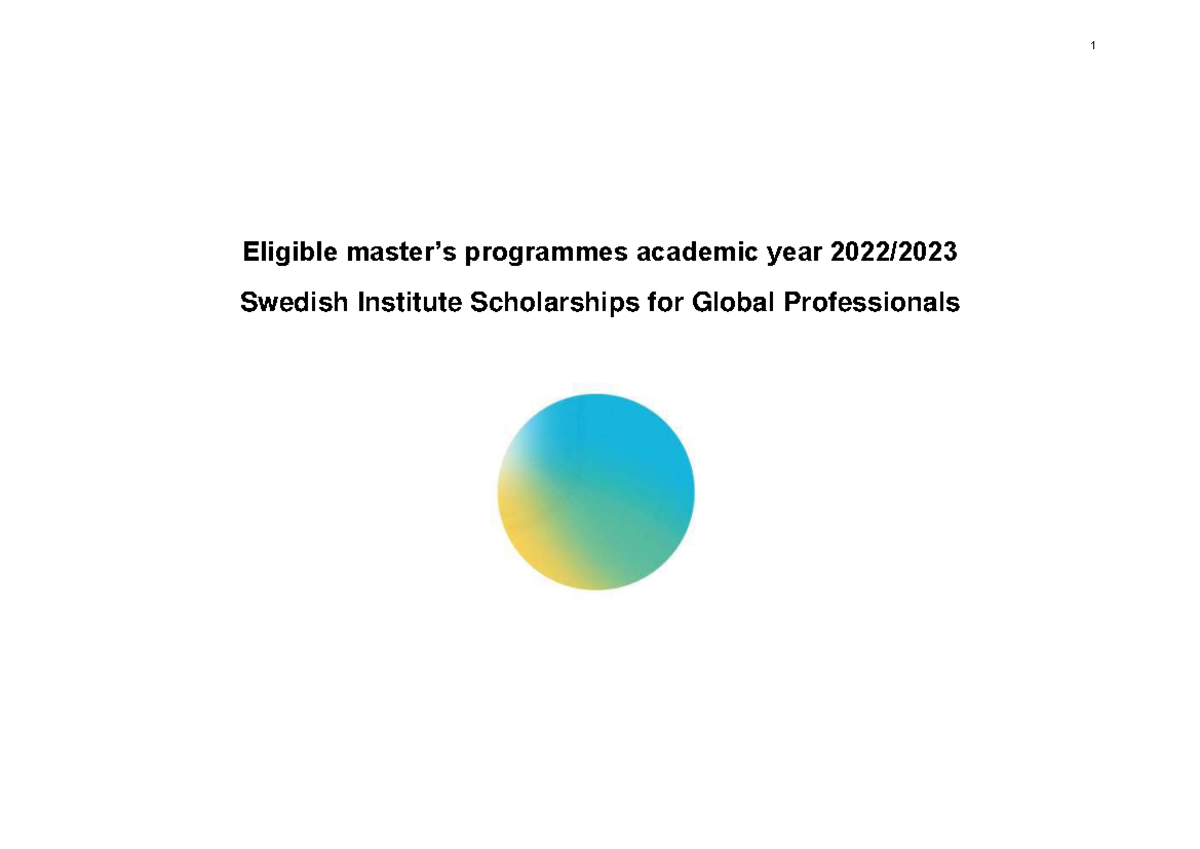 Eligible-master-programmes-sisgp-2022 2023-2 - Eligible master’s ...