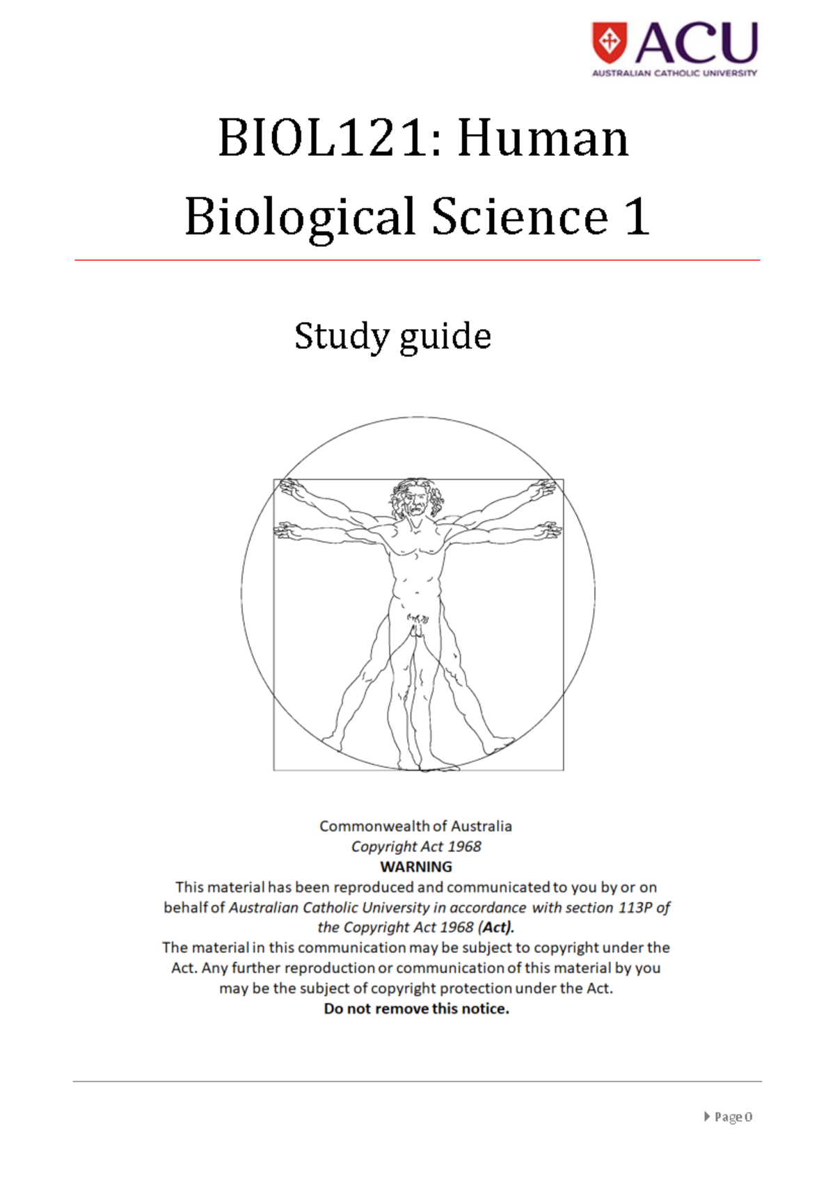 BIOL121 study guide and TLOS student 202460 - BIOL121: Human Biological ...