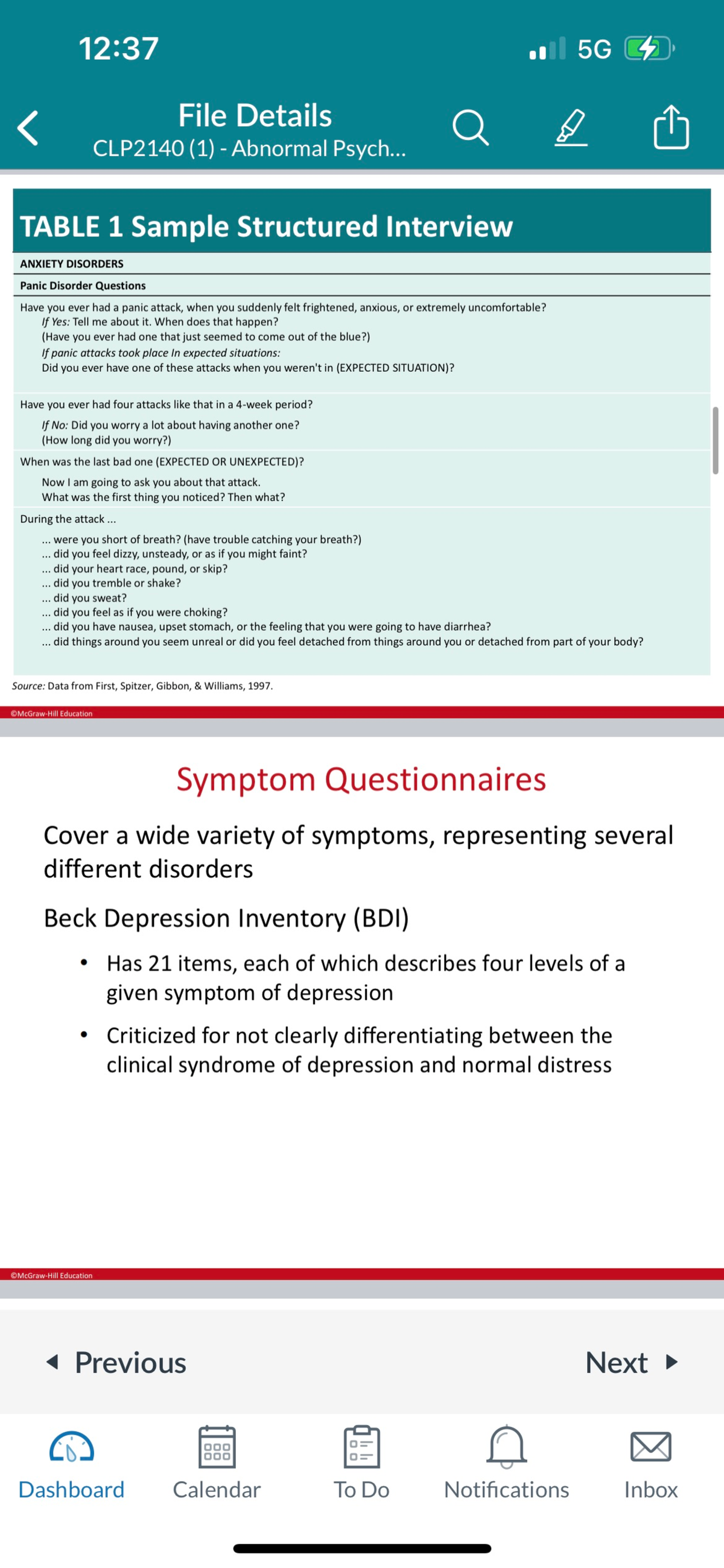 chapter 3 psych notes - 12:37 r File Details CLP2140 (1) Abnormal Psych ...