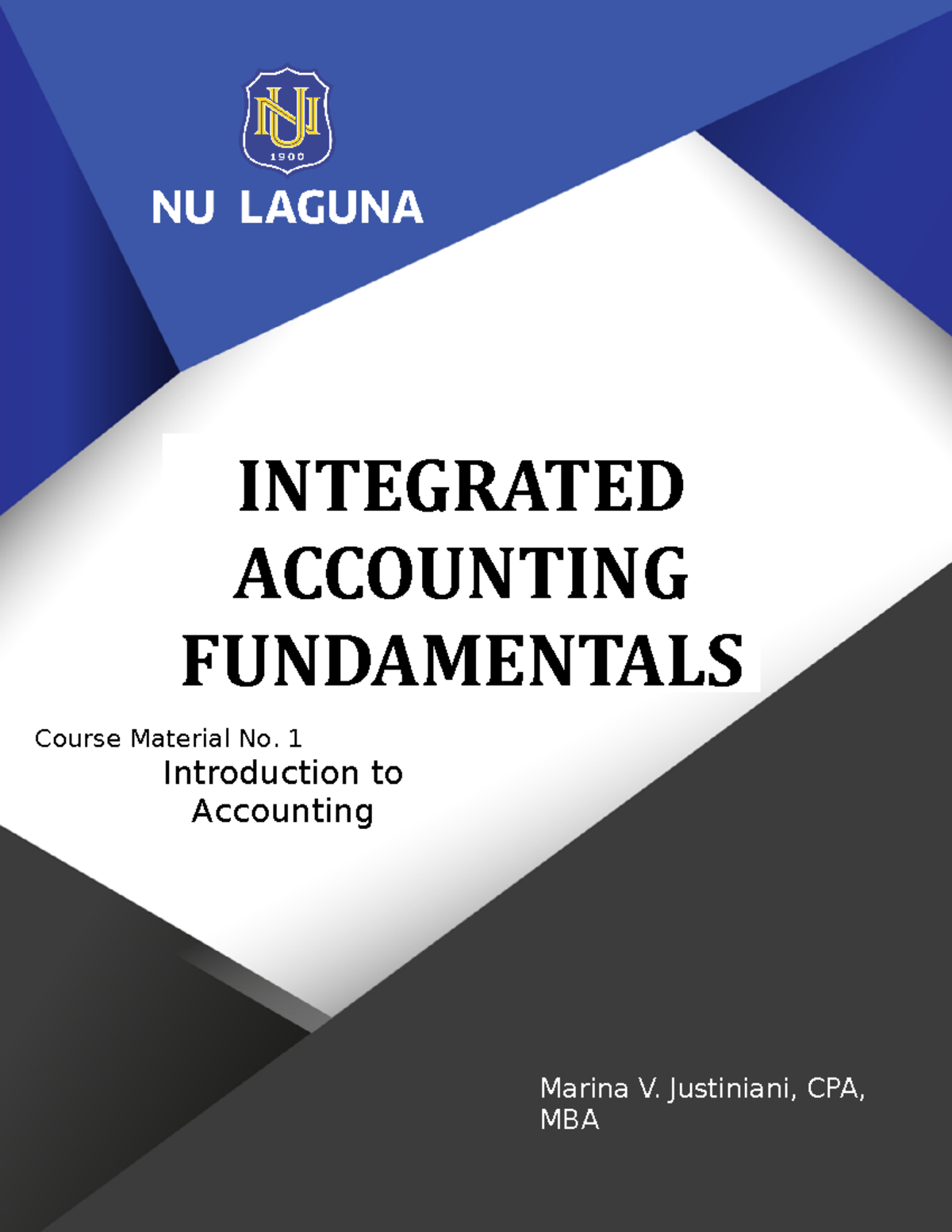 Course-Material-1-Introduction to Accounting - INTEGRATED ACCOUNTING ...