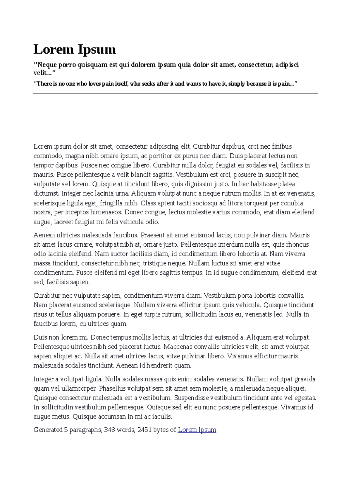 Sin anexo 1 - Lorem Ipsum "Neque porro quisquam est qui dolorem ipsum quia dolor sit amet, - Studocu