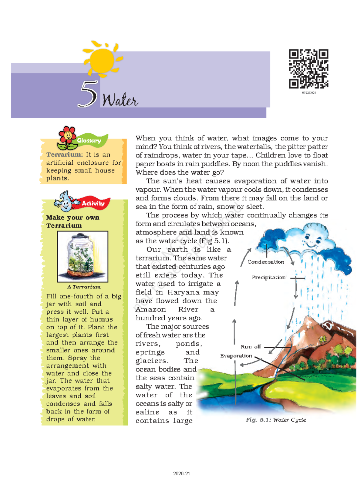 Gess205 - Good book - Glossary Fig. 5: Water Cycle Condensation ...