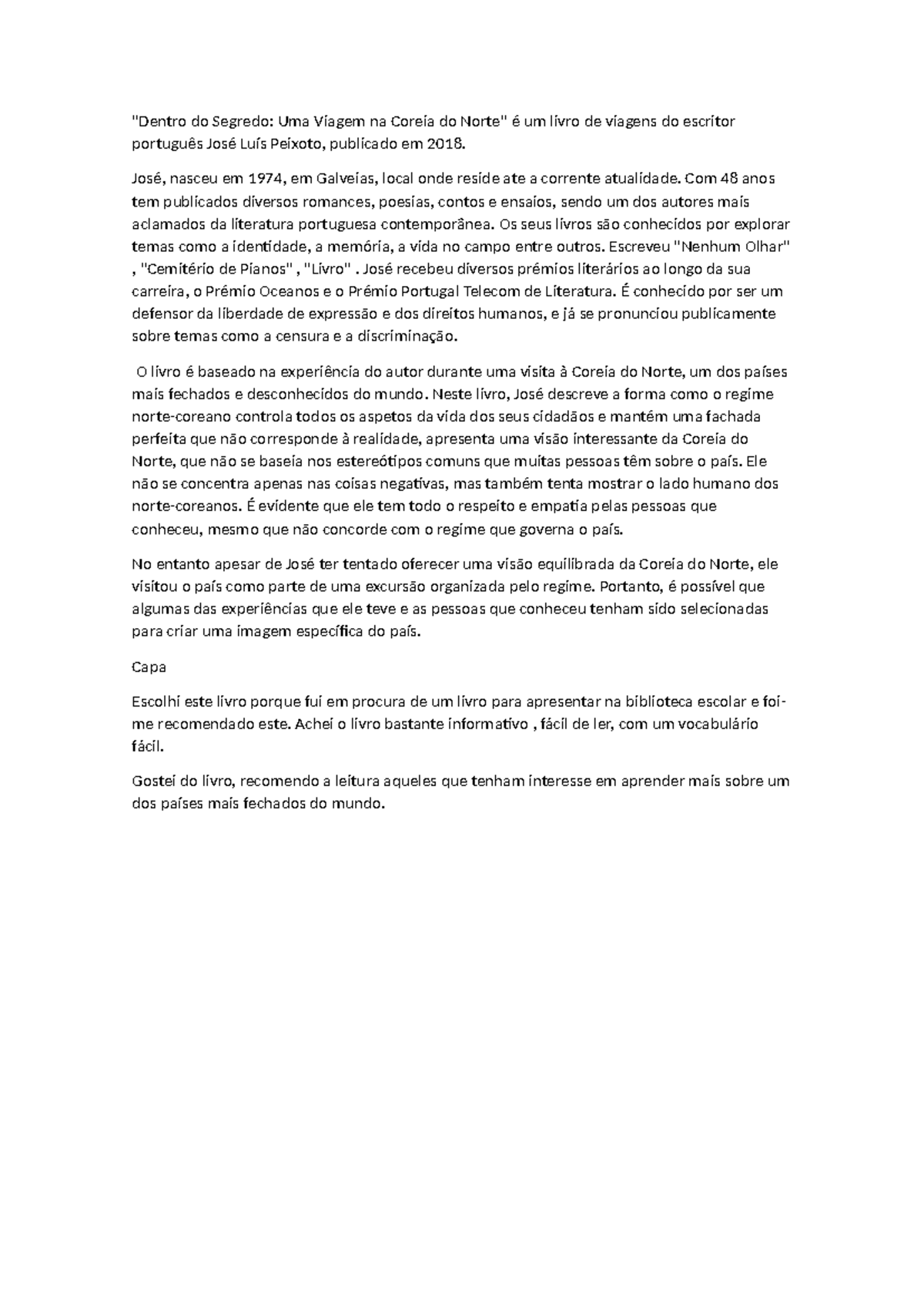 App Literatura - Dentro do segredo Jose luis peixoto - grande 1 ...