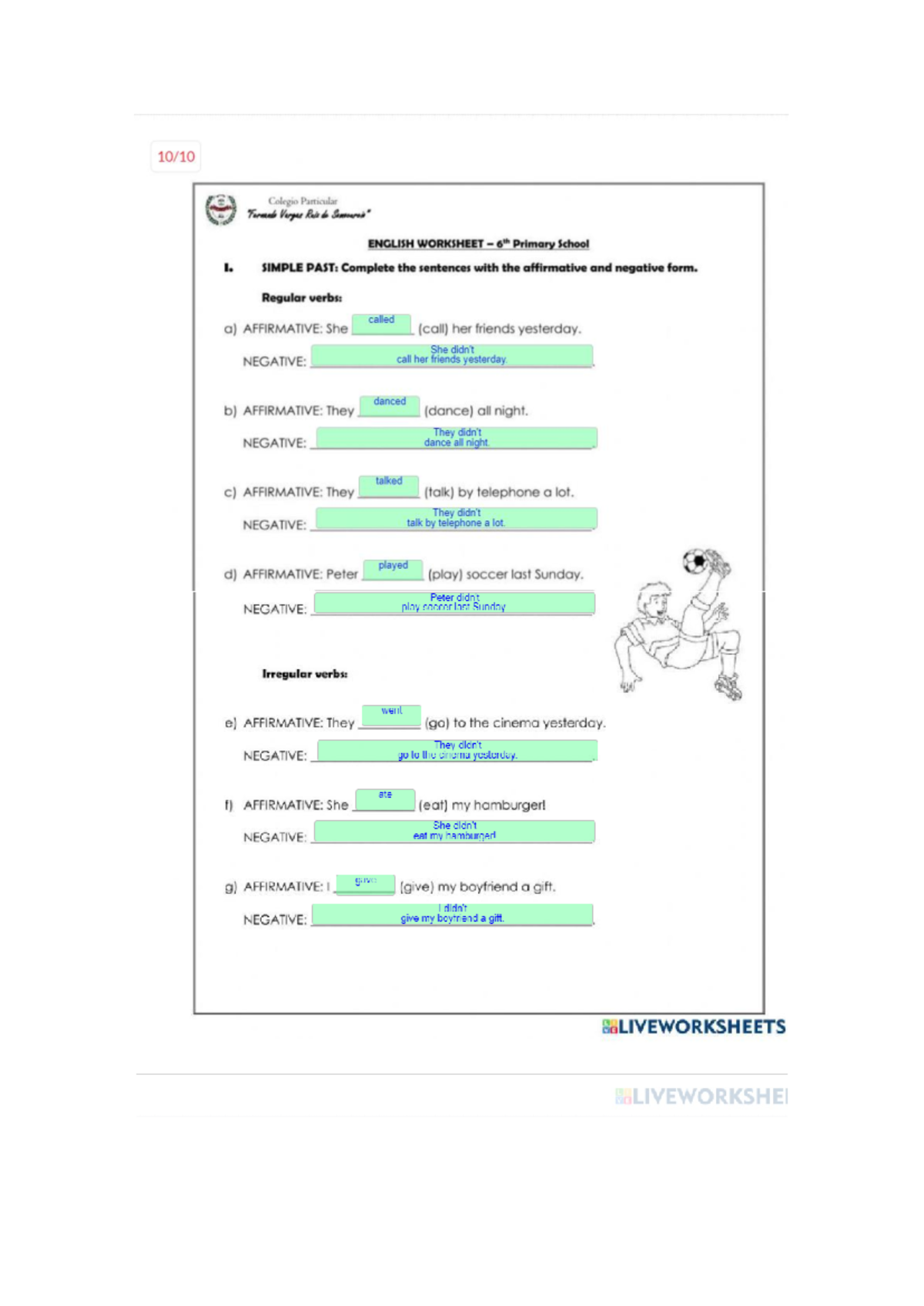 Homework - PAST Simple - Ingles II - Studocu