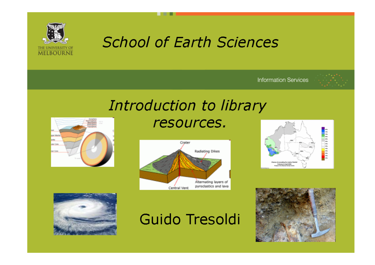 Libraryguideto Essays - 1 Introduction to library resources. Guido ...