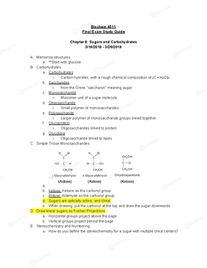 Chapter 4 - Nucleic Acids - Nucleic Acids Biochem 4511 Figures: Biochemistry: Concepts and - Studocu