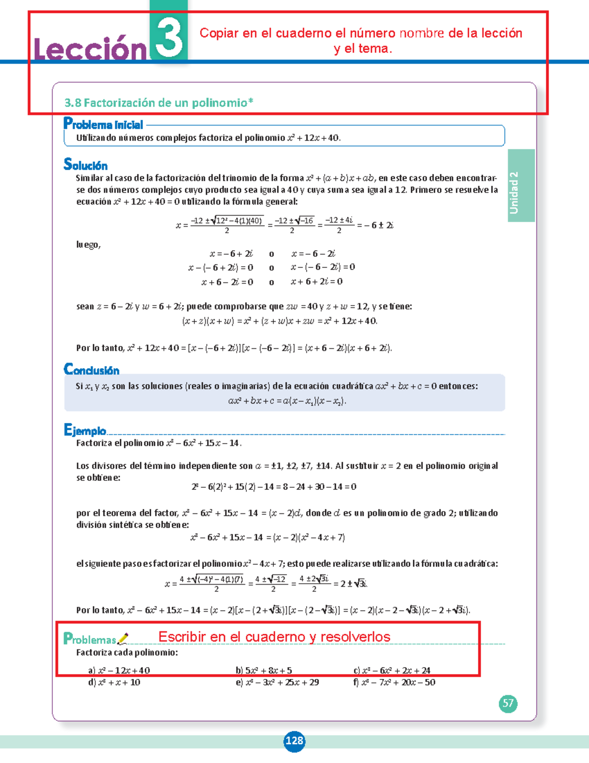 1° AÑO Semana 2 FASE 2 - DSDSDSDSDS - 3 57 Unidad 2 5757 3 ...