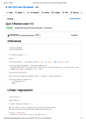 KNN Classification concept cheat sheet DSCI100 - KNN Classification (for categorical data) 4 ...