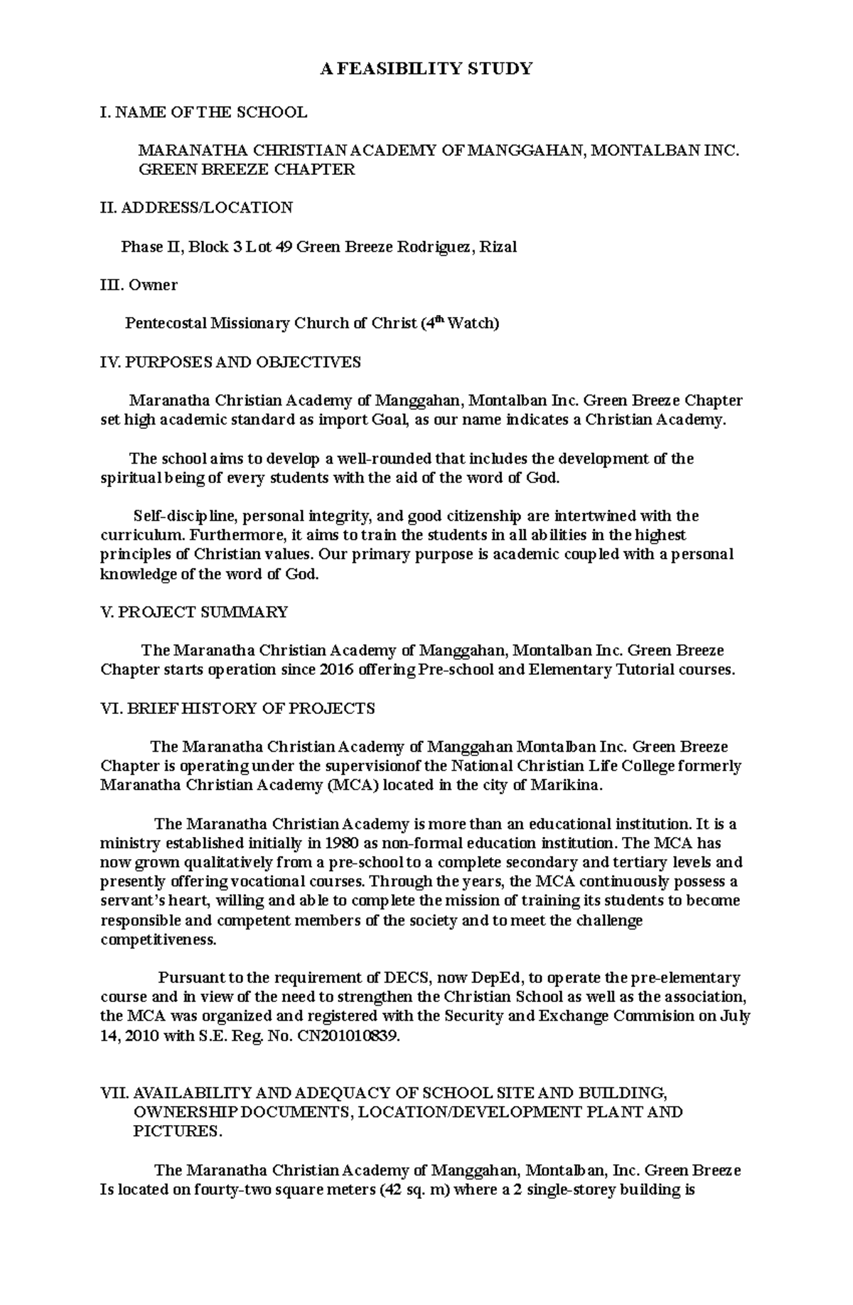 A Feasibility Study - traditional activities in the Philippines which ...