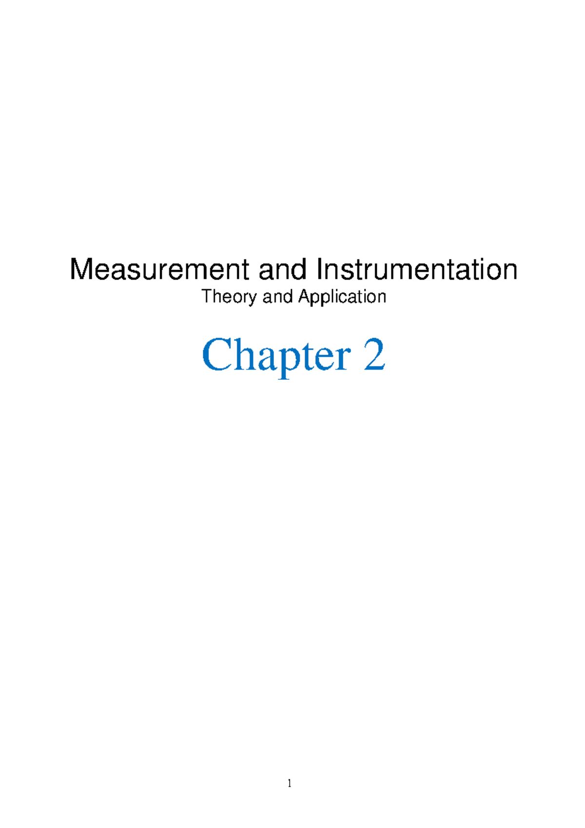 2 - Types of instrument - Measurement and Instrumentation Theory and ...