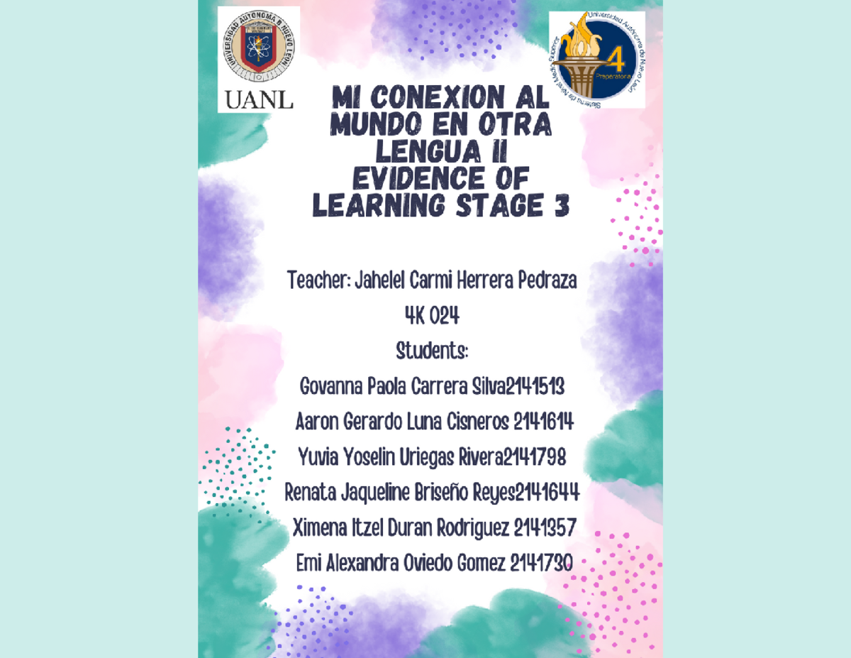 Equipo 2 Etapa 3 Mcmlii - Todo bien - DISCURSO INDIRECTO 1. .THE COACH ...