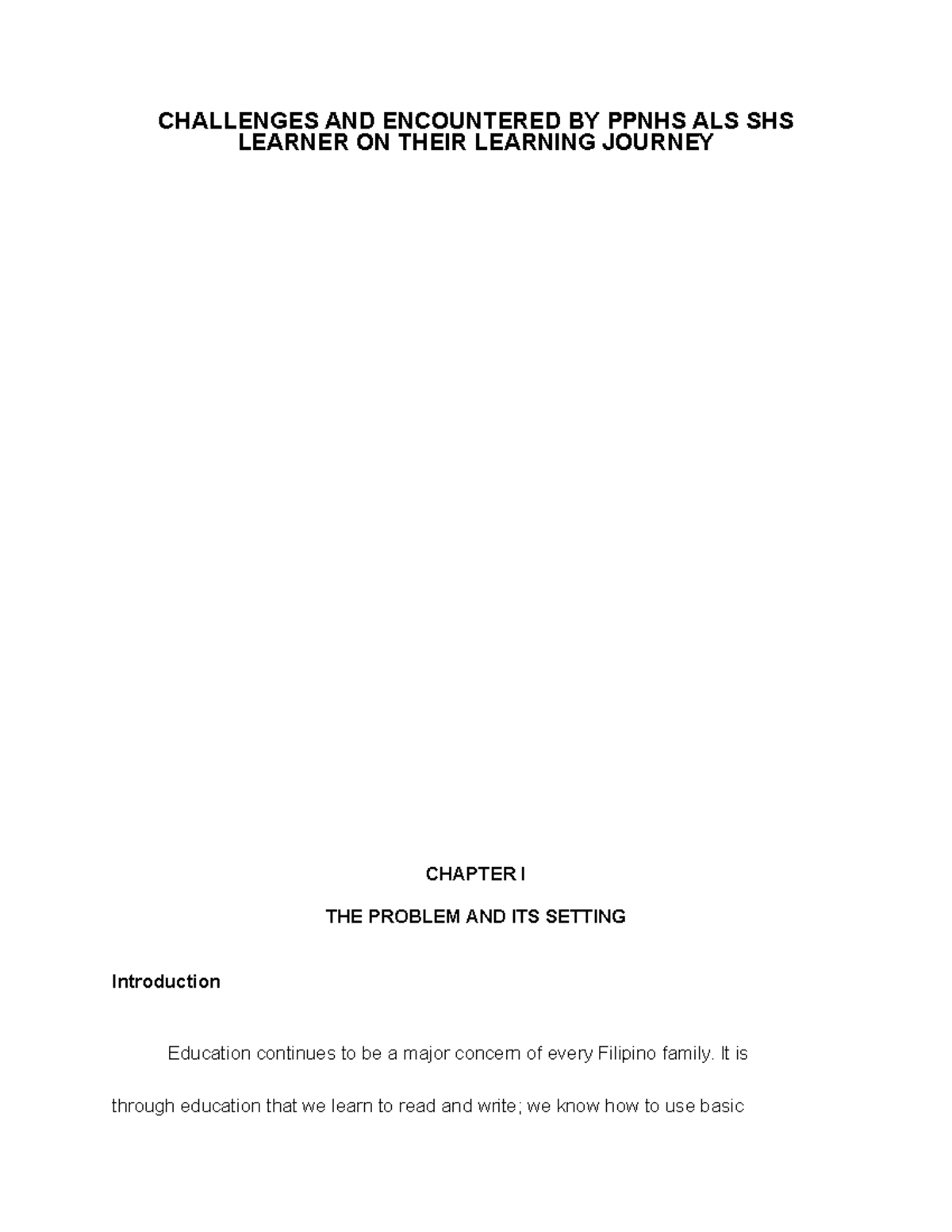 External volume file=Daday boang - CHALLENGES AND ENCOUNTERED BY PPNHS ...