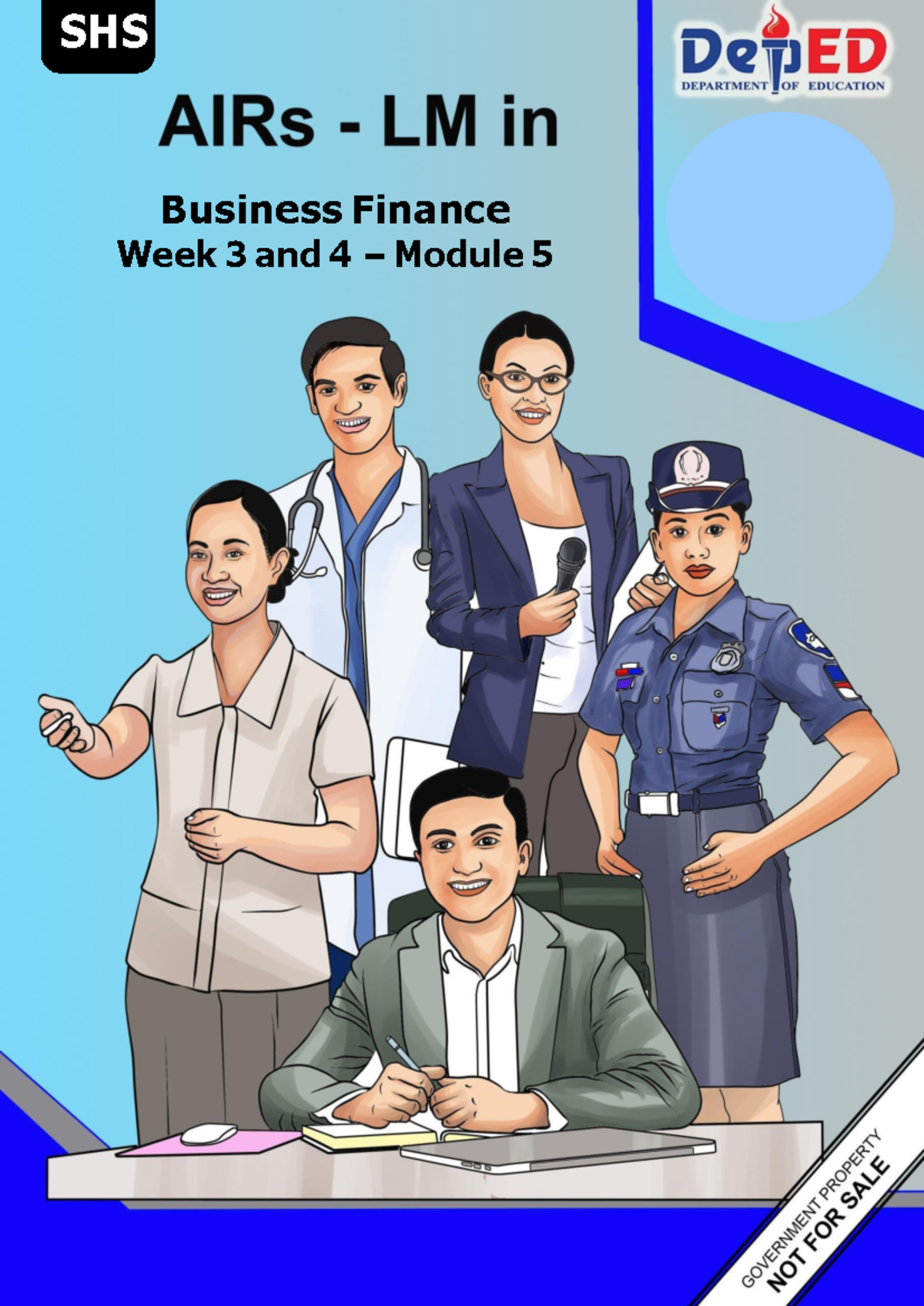 Business Finance Module 5 SHS Business Finance Week 3 And 4 Module