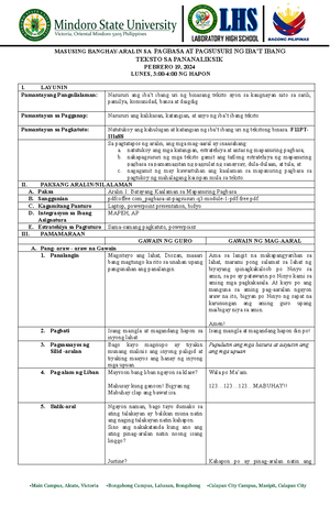 Detailed Lesson PLAN IN Science - DETAILED LESSON PLAN IN SCIENCE ...