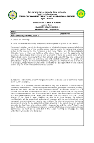 Module 8 lesson 6 ETHICO-MORAL AND LEGAL CONSIDERATIONS IN PRACTICE OF ...