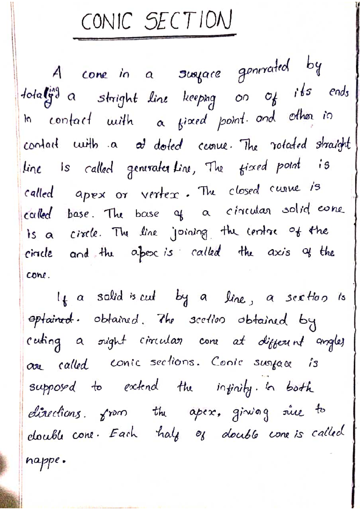 Graphics - This module includes conic sections, elips, parabola drawing ...