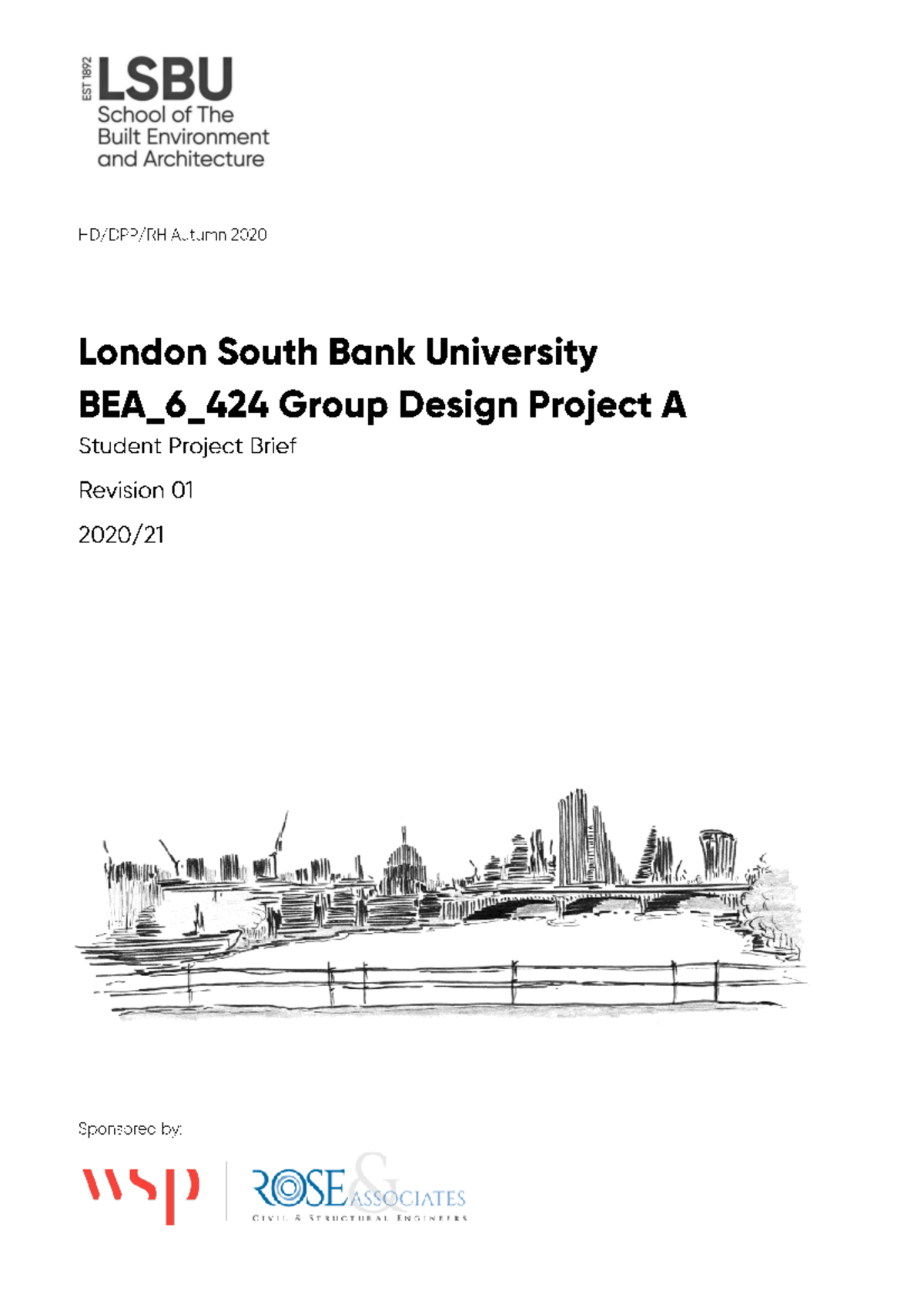 Group project brief 20-21 - BEA_6_441 Group Design Projects and PD 2020 ...