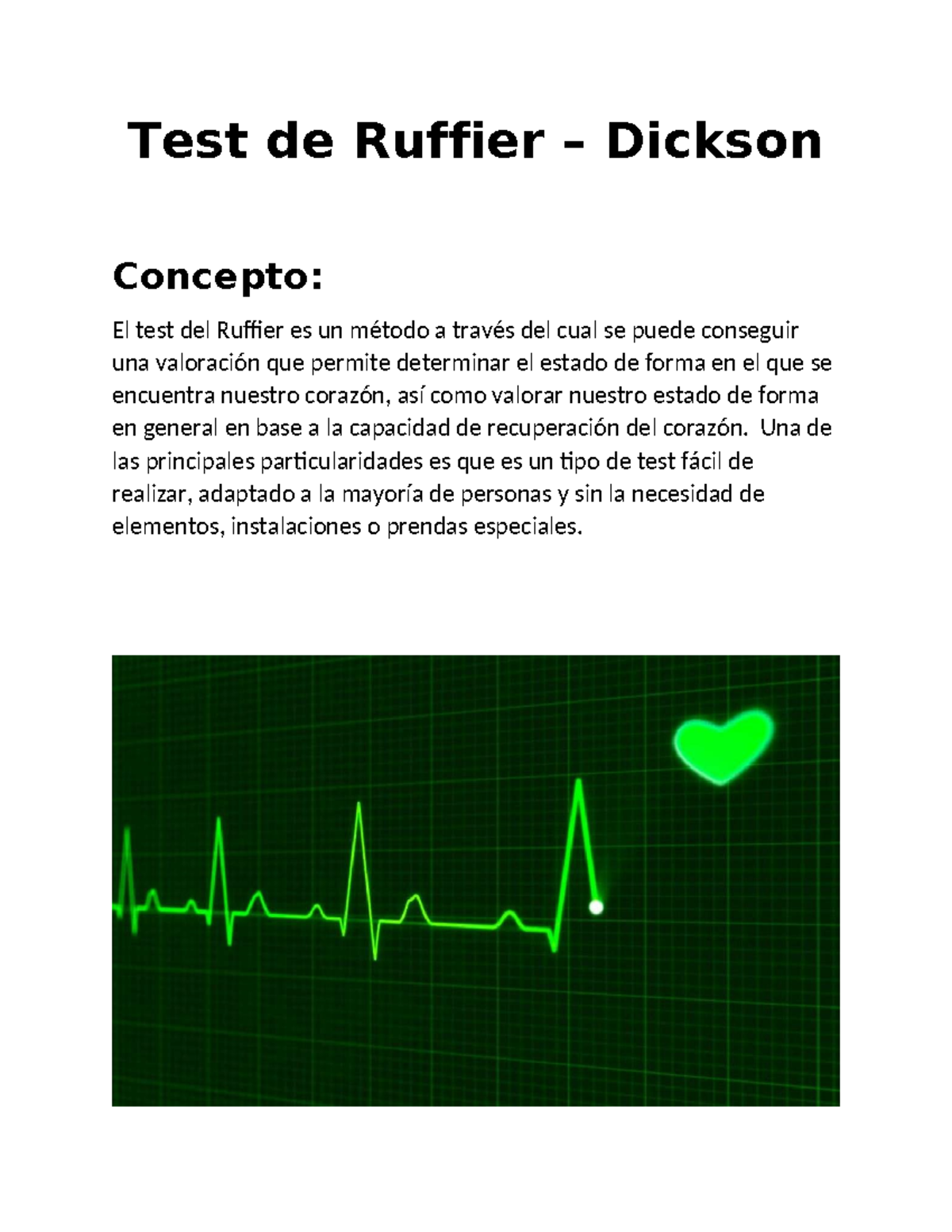 Test de Ruffier - CONCEPTO, FORMULA, TABLA DE EQUIVALENCIAS Y EJEMPLO ...