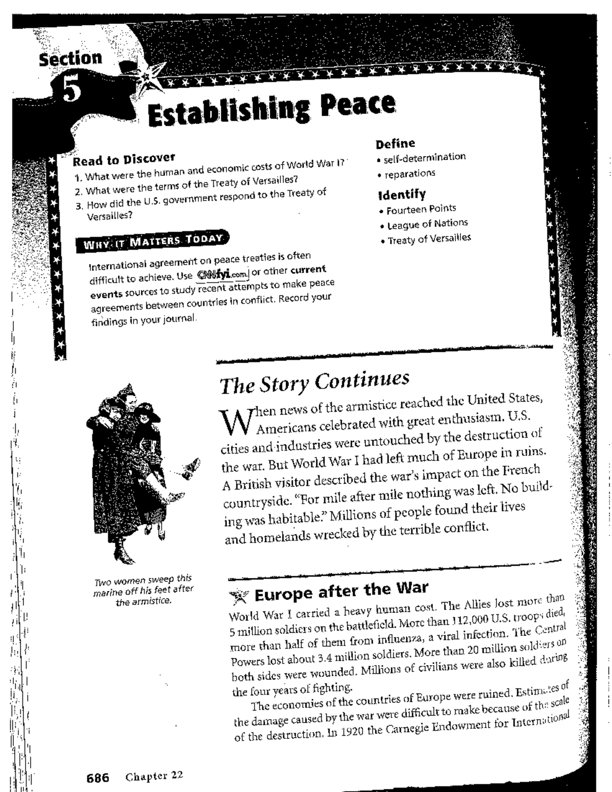 02-14 Reading on WWI Peace Treaty pp 686-91 - Studocu